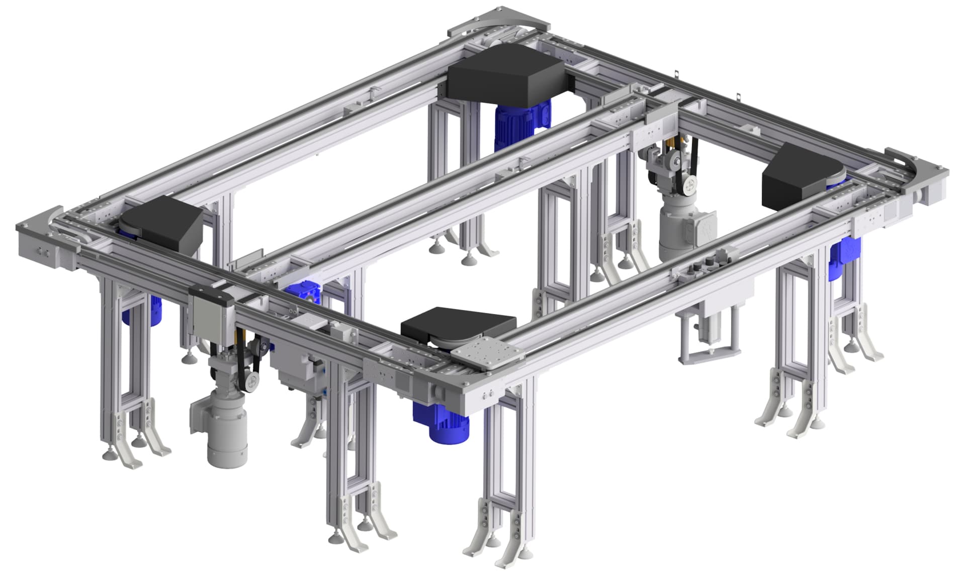 Pallet transport system MINI | ALUTEC KK s.r.o.